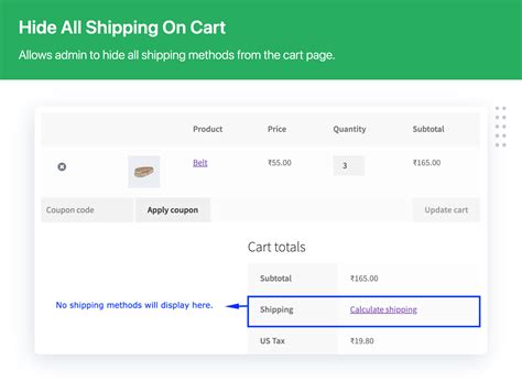 Hide Shipping Method For Woocommerce Wordpress Plugin