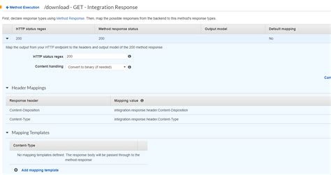 Amazon Web Services Retuning Stream In Aws Api Gateway Lambda