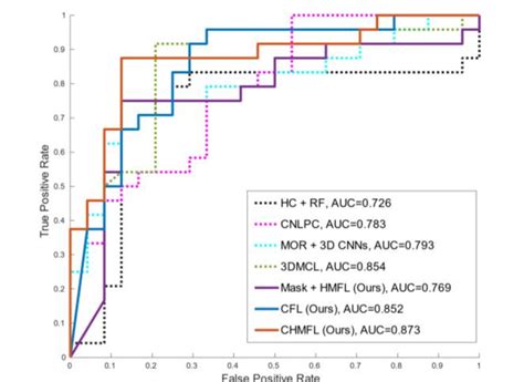 Classification Performance Measured In Receiver Operating