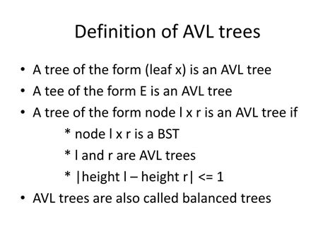 Ppt Avl Trees Powerpoint Presentation Free Download Id5488761