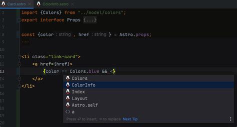 Astro Webstorm Documentation