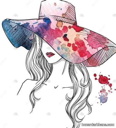 50 ایده جالب برای نقاشی دخترانه فانتزی ساده و آسان