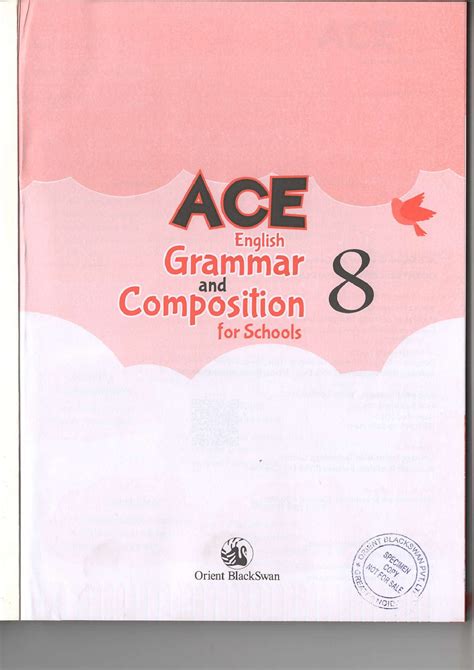Ace English Grammar 8 THE MANTHAN Babe Page 2 Flip PDF Online PubHTML5