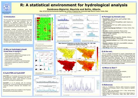 Egu2010 R A Statistical Environment For Doing Hydrological Analysis Ppt