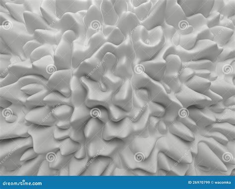Abstract Substance Surface Morphing Background Stock Illustration