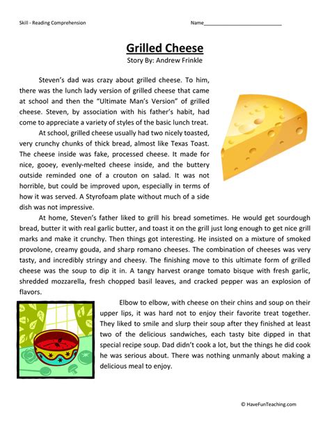 Free Printable 6th Grade English Worksheets