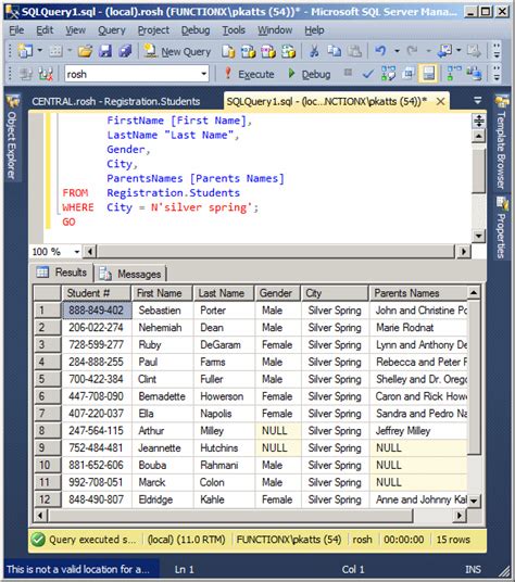 Microsoft Sql Server Lesson Introduction To Conjunctions And Disjunctions