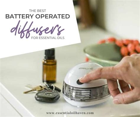 5 Best Cordless Essential Oil Diffusers Portable Battery Operated