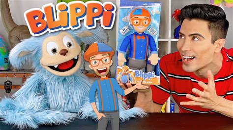 Unbox Blippi New My Buddy Blippi Talking Plush Toy Fun With Blippi Youtube