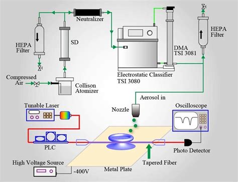 Fig S1 Schematic Of The Experimental Set Up For Particle Detection Download Scientific