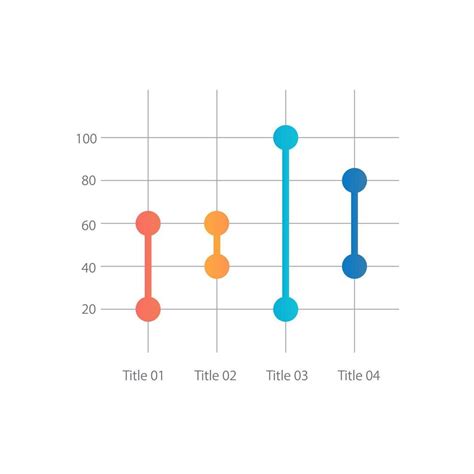 Social Poll Results Infographic Dot Chart Design Template Numeric Information Comparison