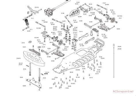 Yokomo Drift Master Exploded Views DP DM1 RCScrapyard Radio Controlled Model Archive