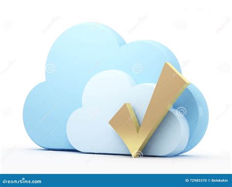 Cloud Computing Technology Stock Illustration Illustration Of Sync 72985370