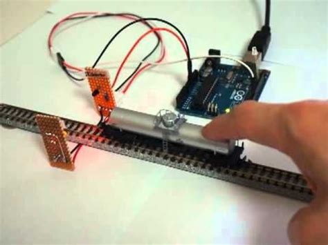 Arduino Controlled Model Trains Train Detector Module With IR Model Trains Model Train Table