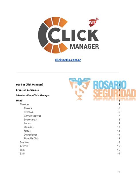 000 Manual Click Manager Pdf Youtube Ventana Informática