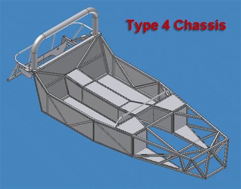 Virtual V8 Type 4 Chassis Design