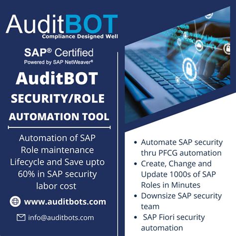 Auditbot On Linkedin Sap Team Security Automation Sapsecurity Sapcommunity Sapfico…