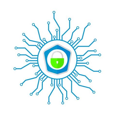 Cybersecurity Vector Images Over