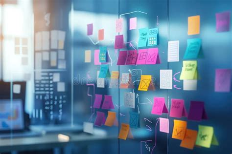 Agile Software Development Concept With Team Working Together Diagram Showing Iterative Process