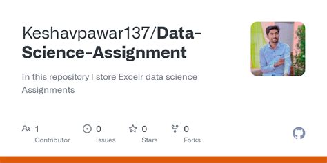 github keshavpawar137 data science assignment in this repository i