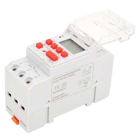 Tm919b 2 200 250v 30a Lcd 7 Days Programmable Digital Timer Switches