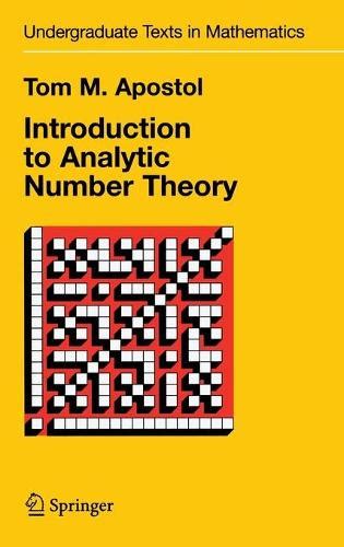 Книга «introduction To Analytic Number Theory Том М Апостол купить по цене 3045 на Yakaboo