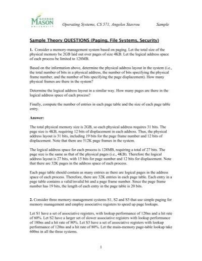 Operating Systems Cs 571 Angelos Stavrou Sample Sample