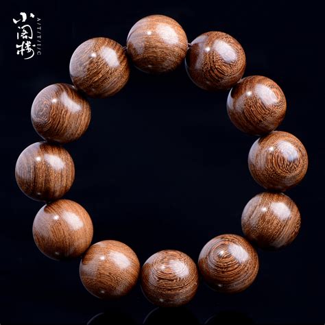 越南天然正宗白沙沉香木佛珠手串檀木手链保真带香味情侣男女士 虎窝淘