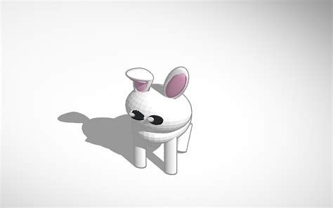 3d Design Bunny Rabbit Tinkercad