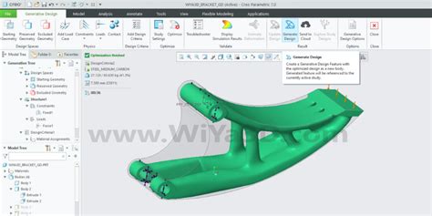 Topology Optimization Generative Design In Ptc Creo