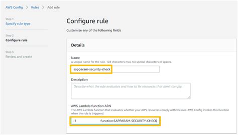 compliance check of sap systems using aws config sap community