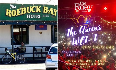 Australian Pub Holds A Wet T Shirt Contest In Honour Of The Queen