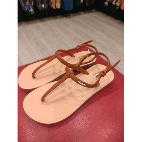 Jual Fipper Original For Womanladies Brown Thatch Brown Rice Shopee