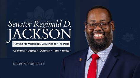Senator Reginald D Jackson