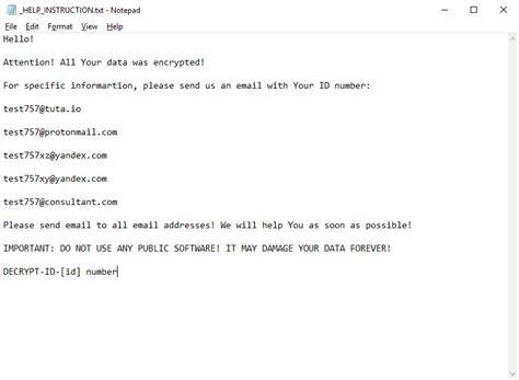 How To Remove Test Ransomware And Decrypt Test Files