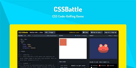 Cssbattle Css Code Golfing Game Made With Reactjs