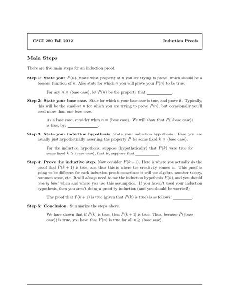 Induction Pdf Mathematical Proof Recursion