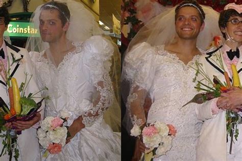 Misha Collins Wedding Dress