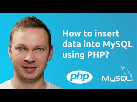 Insert Data Into Mysql Using Php Youtube