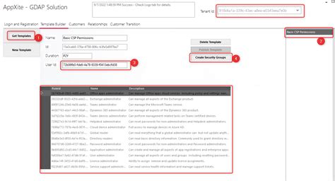 Gdap Csp Roles Template Management Security Group Provisioning