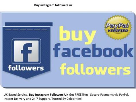 PPT Buy Instagram Followers Uk PowerPoint Presentation Free Download ID 7970588