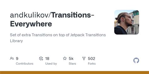 github andkulikov transitions everywhere set of extra transitions on top of jetpack
