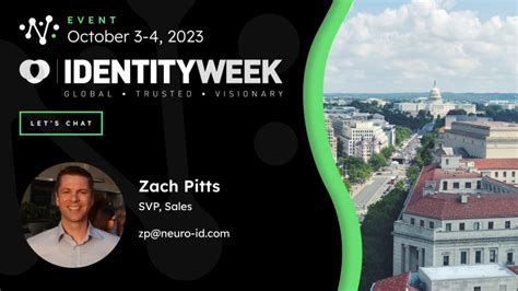 Going To Be In D C For Identity Week If Youre There Or In The Area And Want To Connect Drop