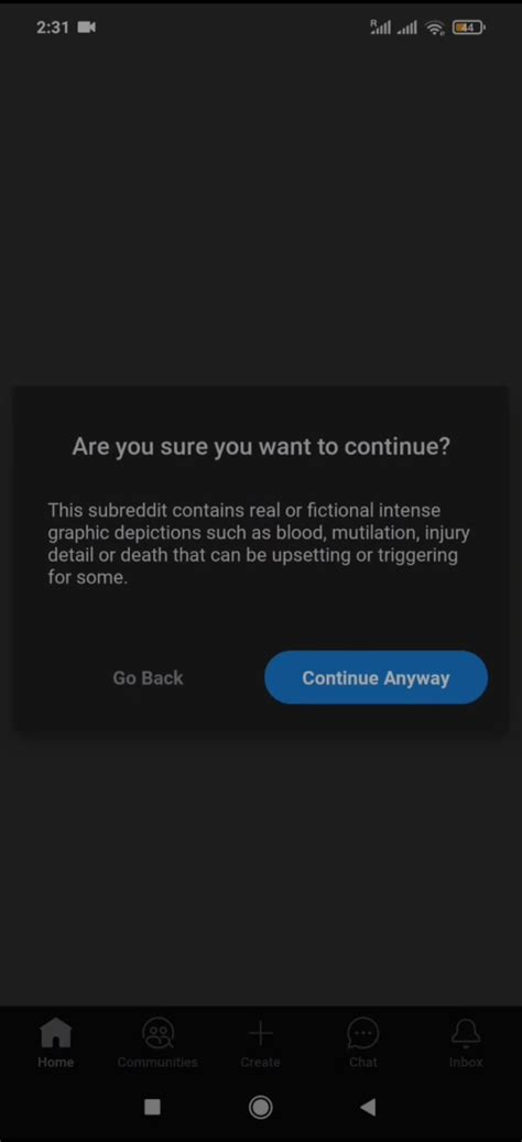 The Continue Anyway Button Does Nothing Rbugs