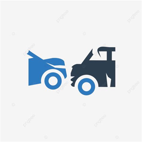 Car Collision Icon Vector Collision Symbol Vector Vector Collision