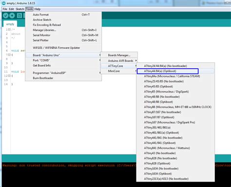 How To Make The Circuit For Programming Attiny44a General Guidance Arduino Forum