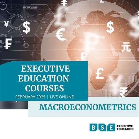 Barcelona School Of Economics On Linkedin Executiveeducation Macroeconometrics Barcelona