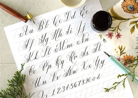 Your New Love Language How To Find Your Flow With Dip Pen Calligraphy