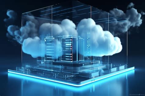 Premium Photo Concept Cloud Data Security Database Design Business Cyber Digital Technology