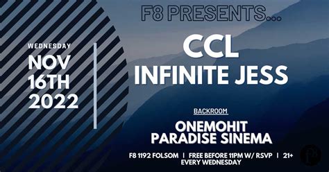 F8 Presents Ccl At F8 1192 Folsom San Francisco Oakland
